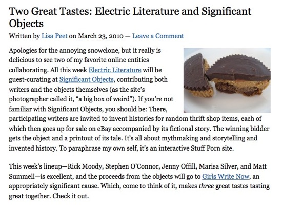 An interactive Stuff Porn site… | Significant Objects